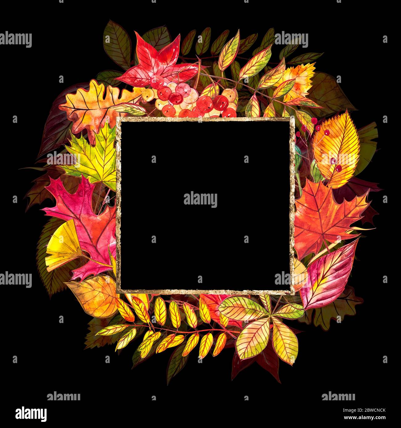 Autumn template background. Seasonal illustrations.web banner template ...