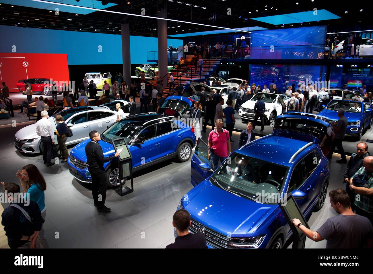 impressions of the international automobile fair in frankfurt am main ...