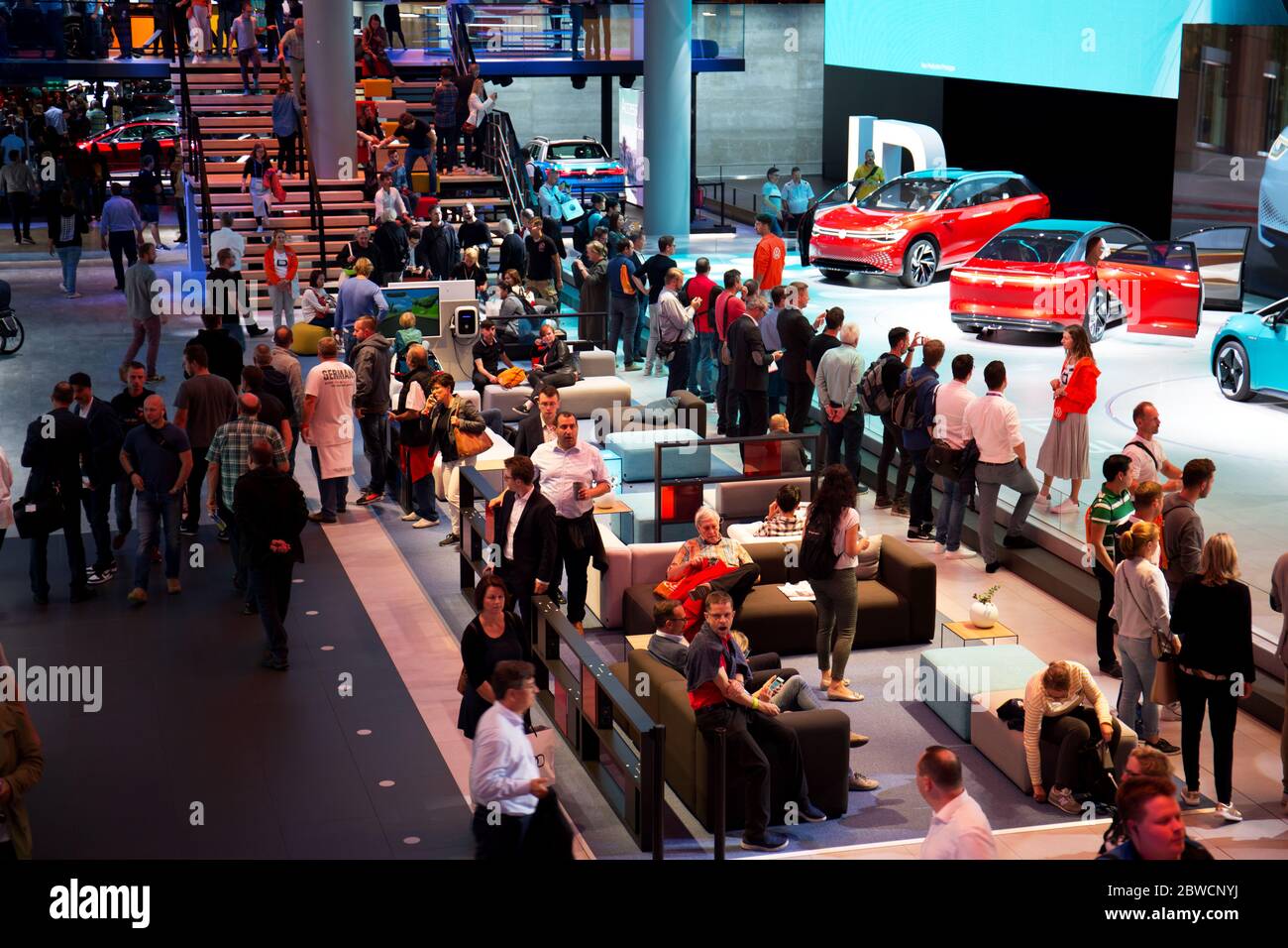 impressions of the international automobile fair in frankfurt am main ...