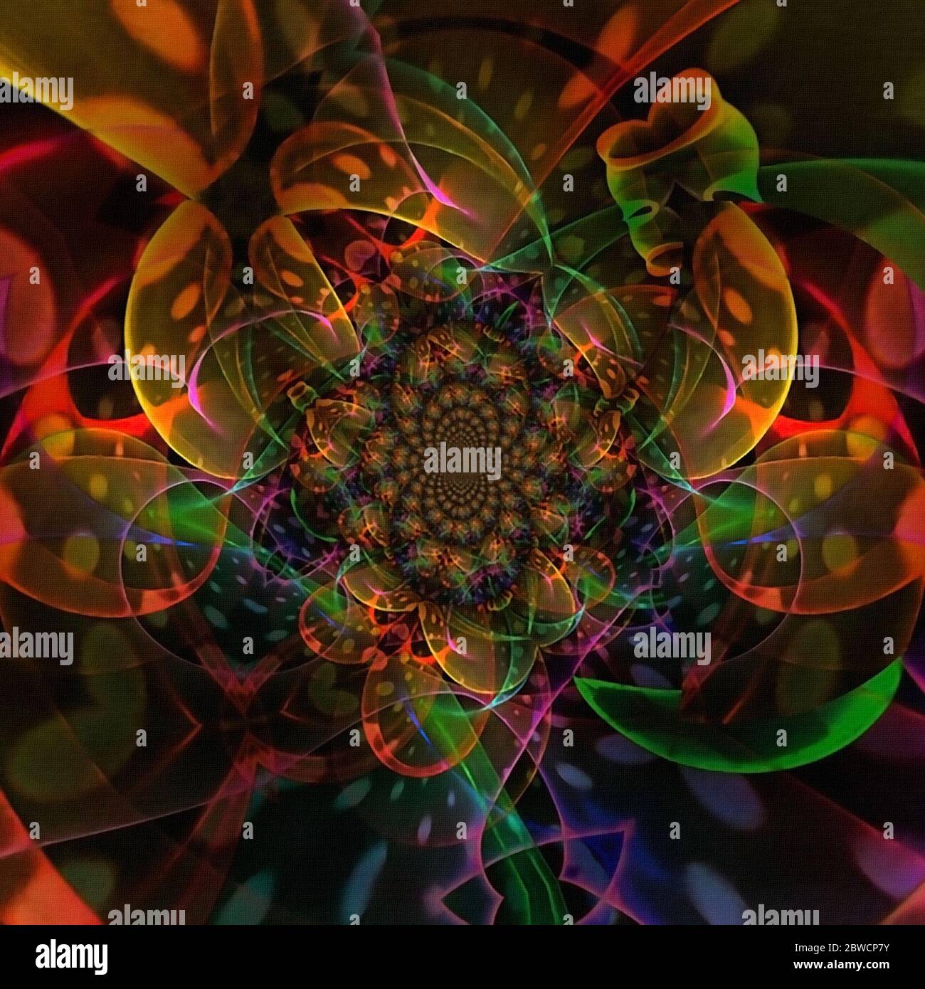 Modern vivid lights. Digital art background Stock Photo - Alamy