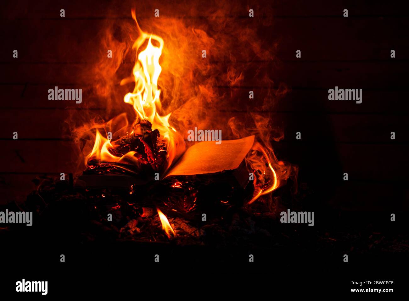 Burnt Book Pages High Resolution Stock Photography and Images - Alamy