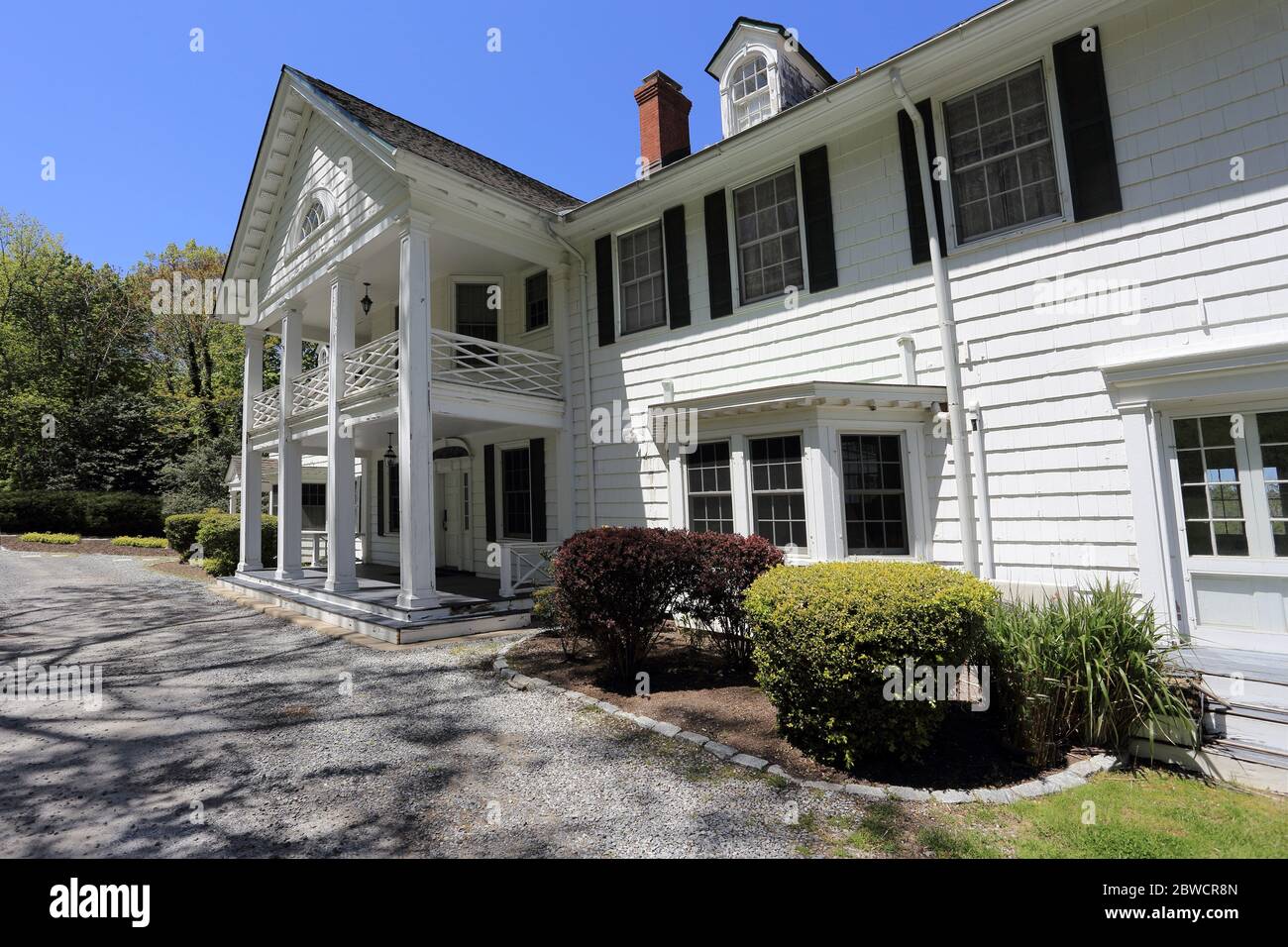 The Childs Mansion Crane Neck Long Island New York Stock Photo - Alamy