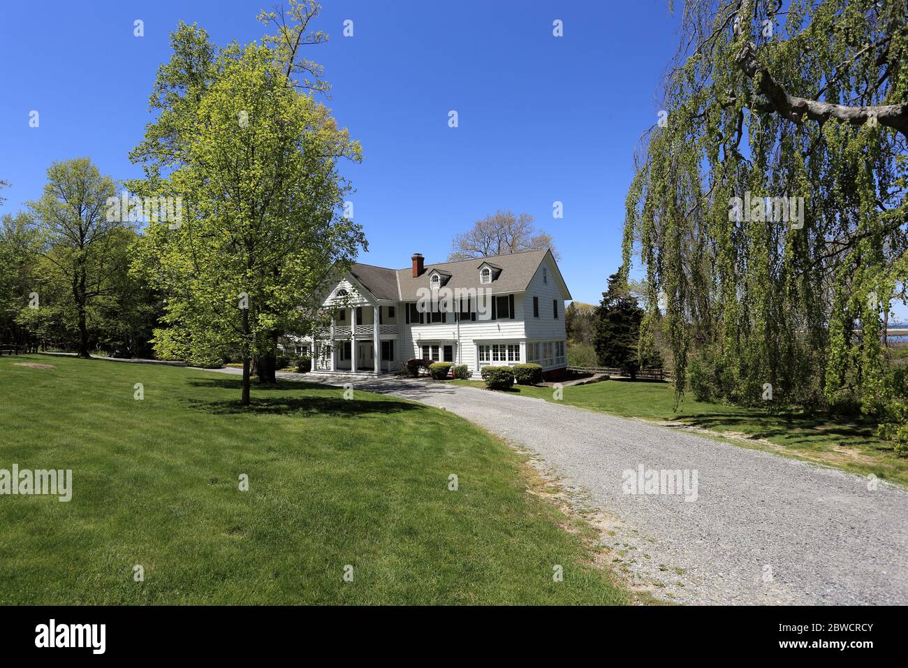 The Childs Mansion Crane Neck Long Island New York Stock Photo - Alamy