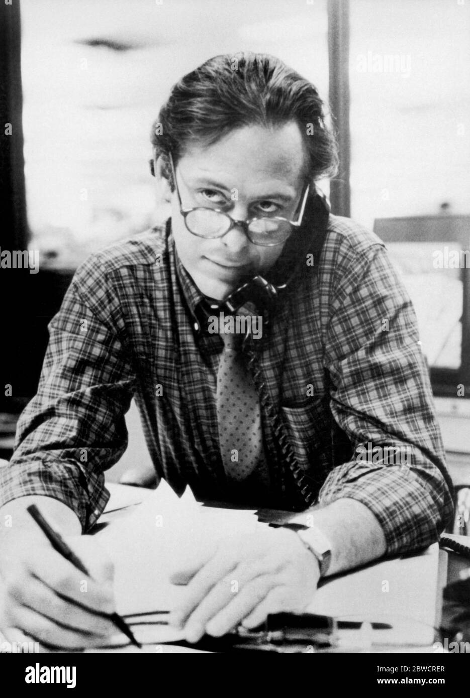 Mark Blum, on-set of the Film, "Crocodile Dundee", Paramount Pictures ...