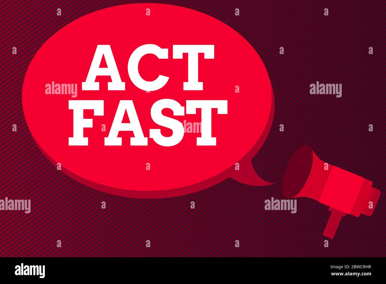 Word writing text Act Fast. Business photo showcasing having the ...