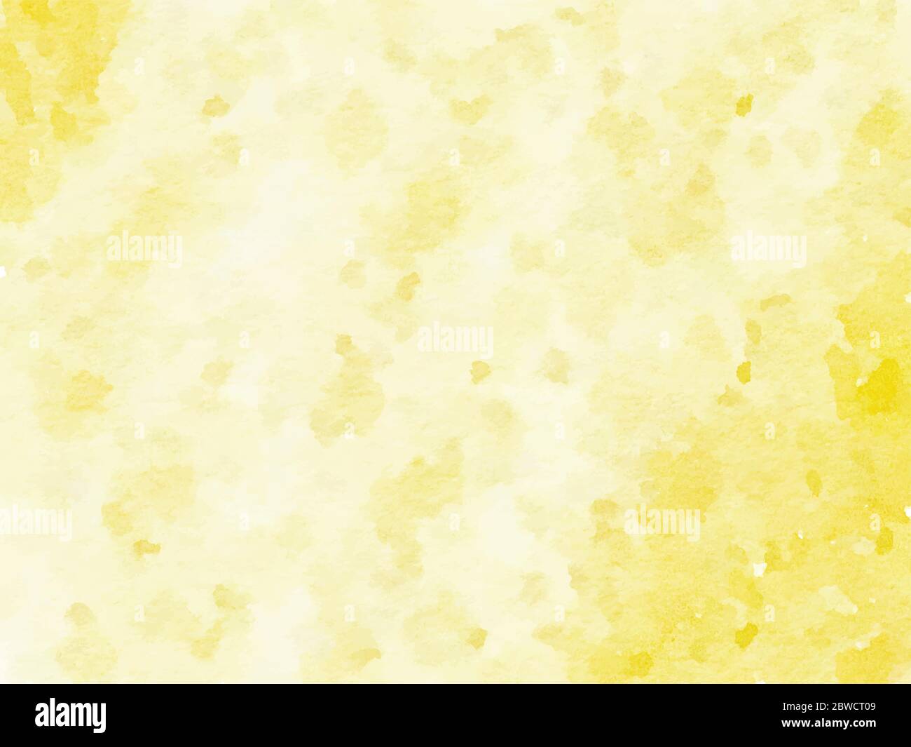 Watercolor background texture pattern, abstract vector design in yellow ...