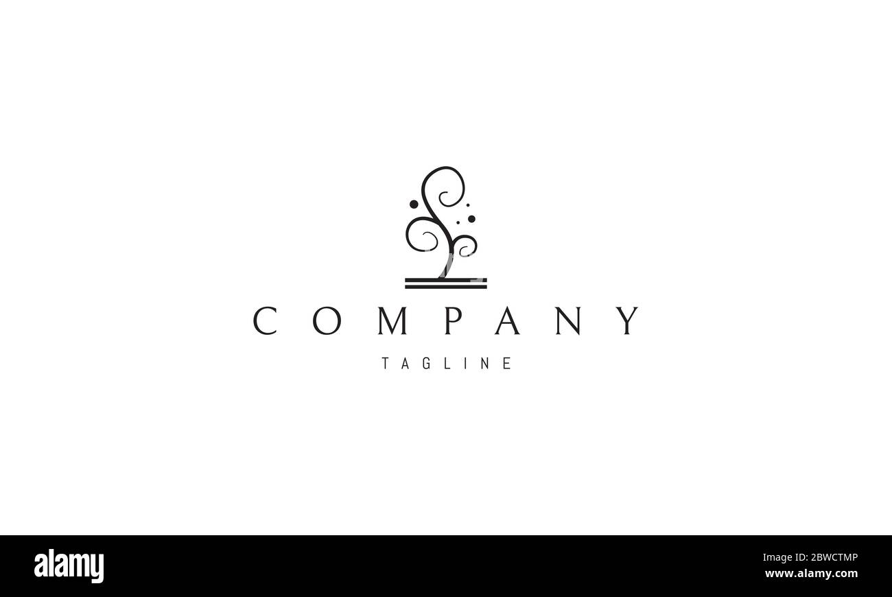 Vector logo on which an abstract image of a magic tree Stock Vector ...