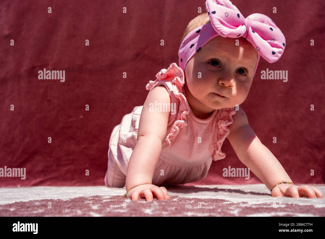 Baby Girl Stuff Background