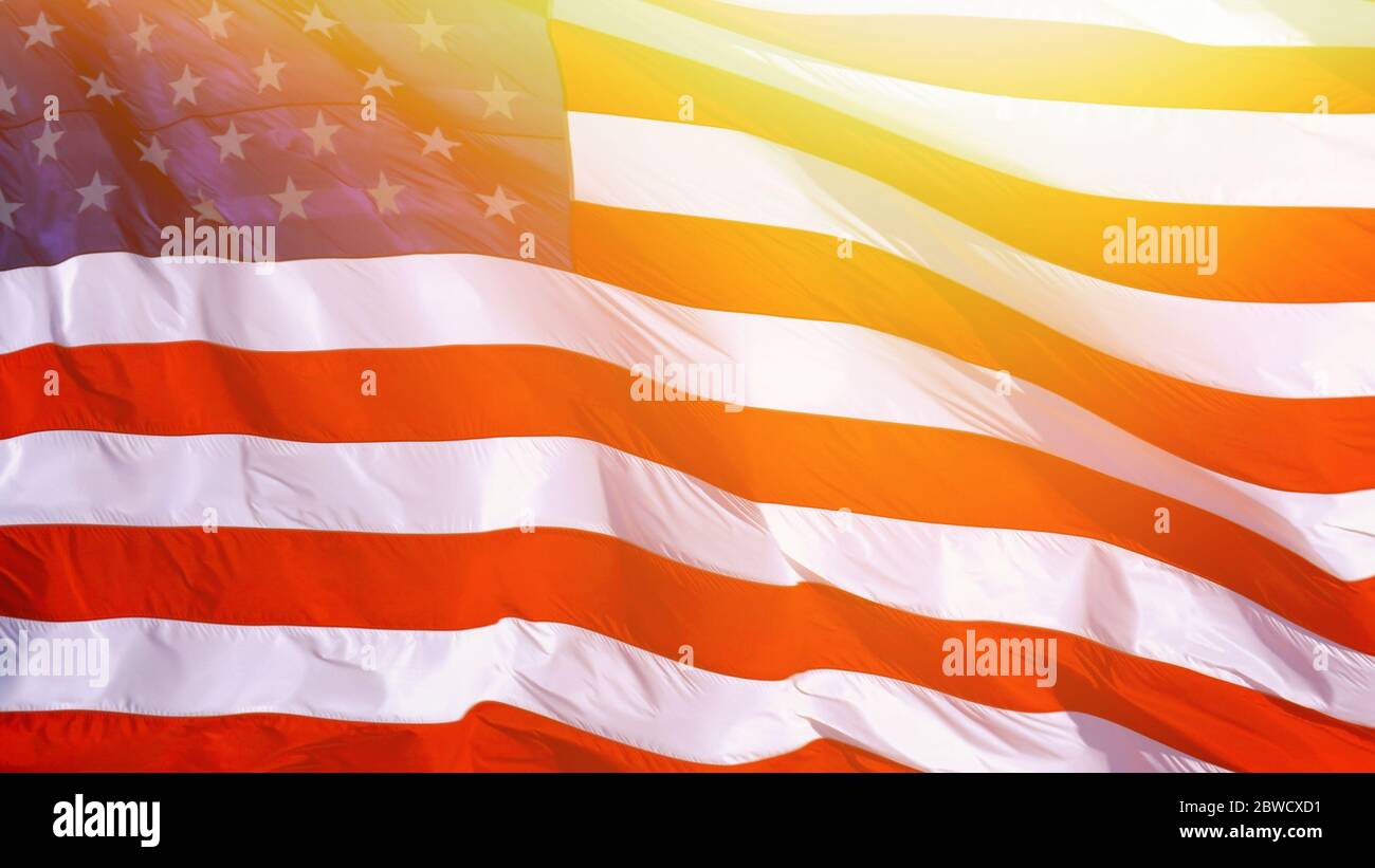 USA American flag background texture Stock Photo - Alamy