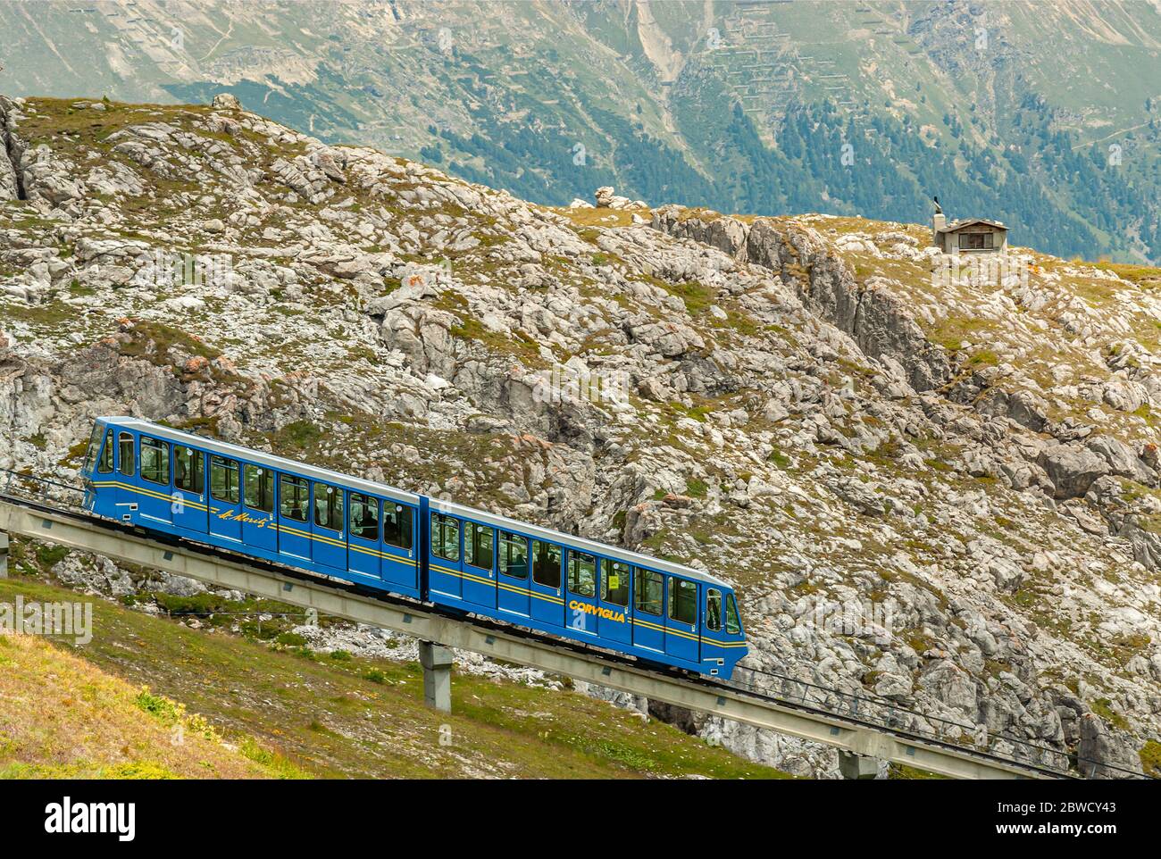 Chantarella funicular railway hi-res stock photography and images - Alamy