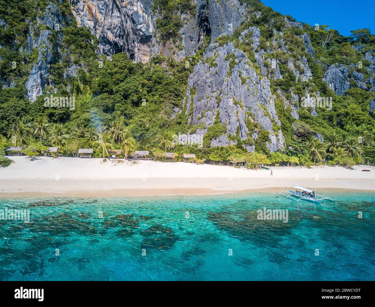Nice beach in Black Island Stock Photo - Alamy