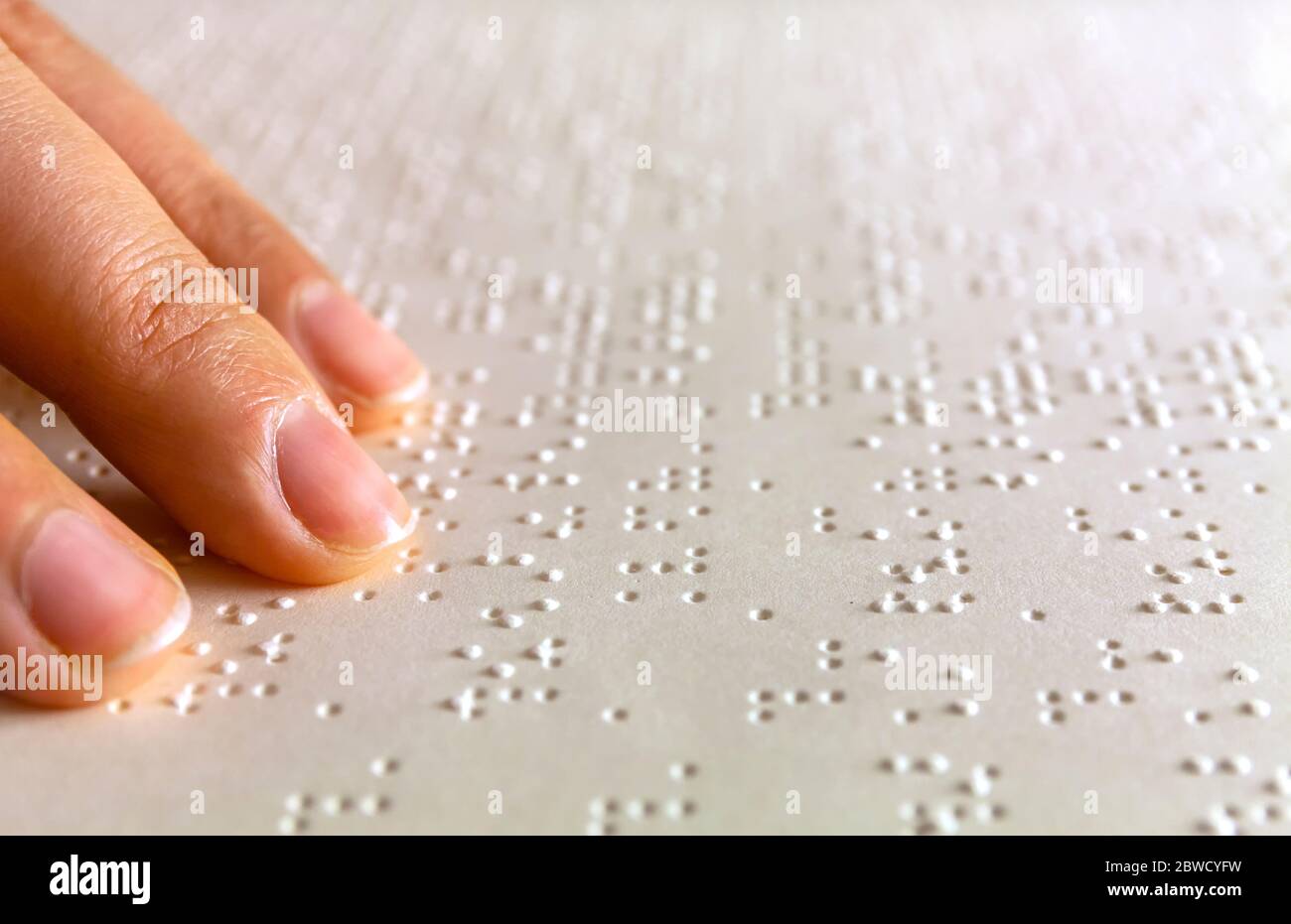 Braille script hi-res stock photography and images - Alamy