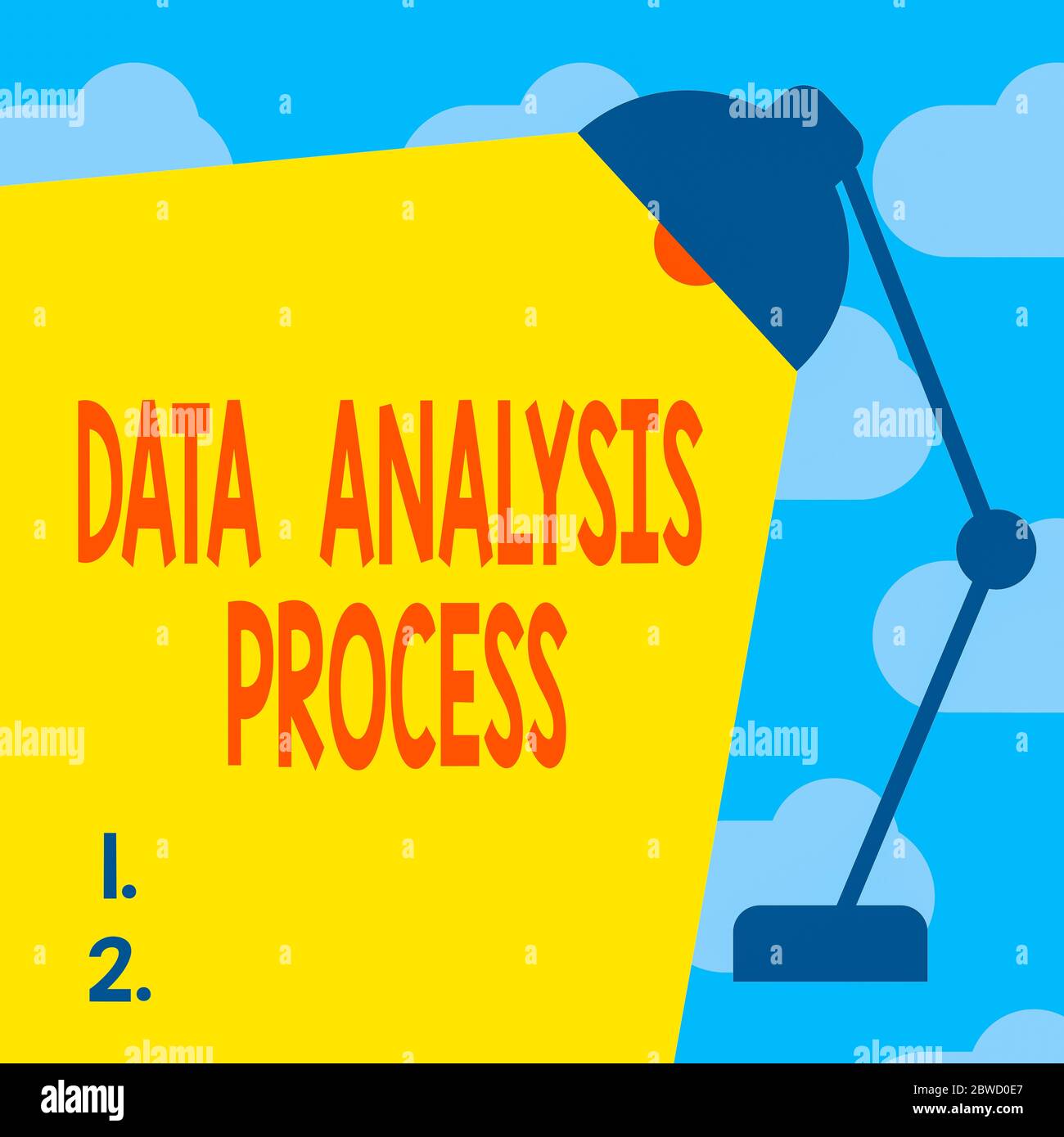 Text Sign Showing Data Analysis Process Business Photo Text Build A Dashboard And Analyze With