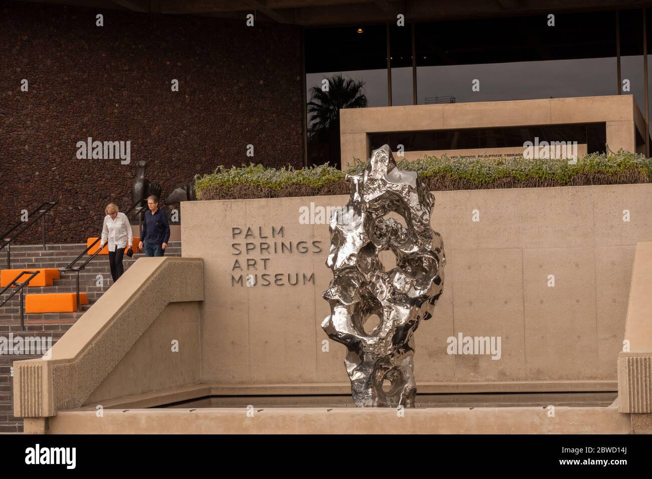 Palm Springs Art Museum downtown CA Stock Photo - Alamy
