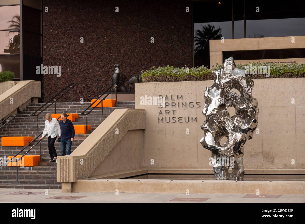 Palm Springs Art Museum downtown CA Stock Photo - Alamy