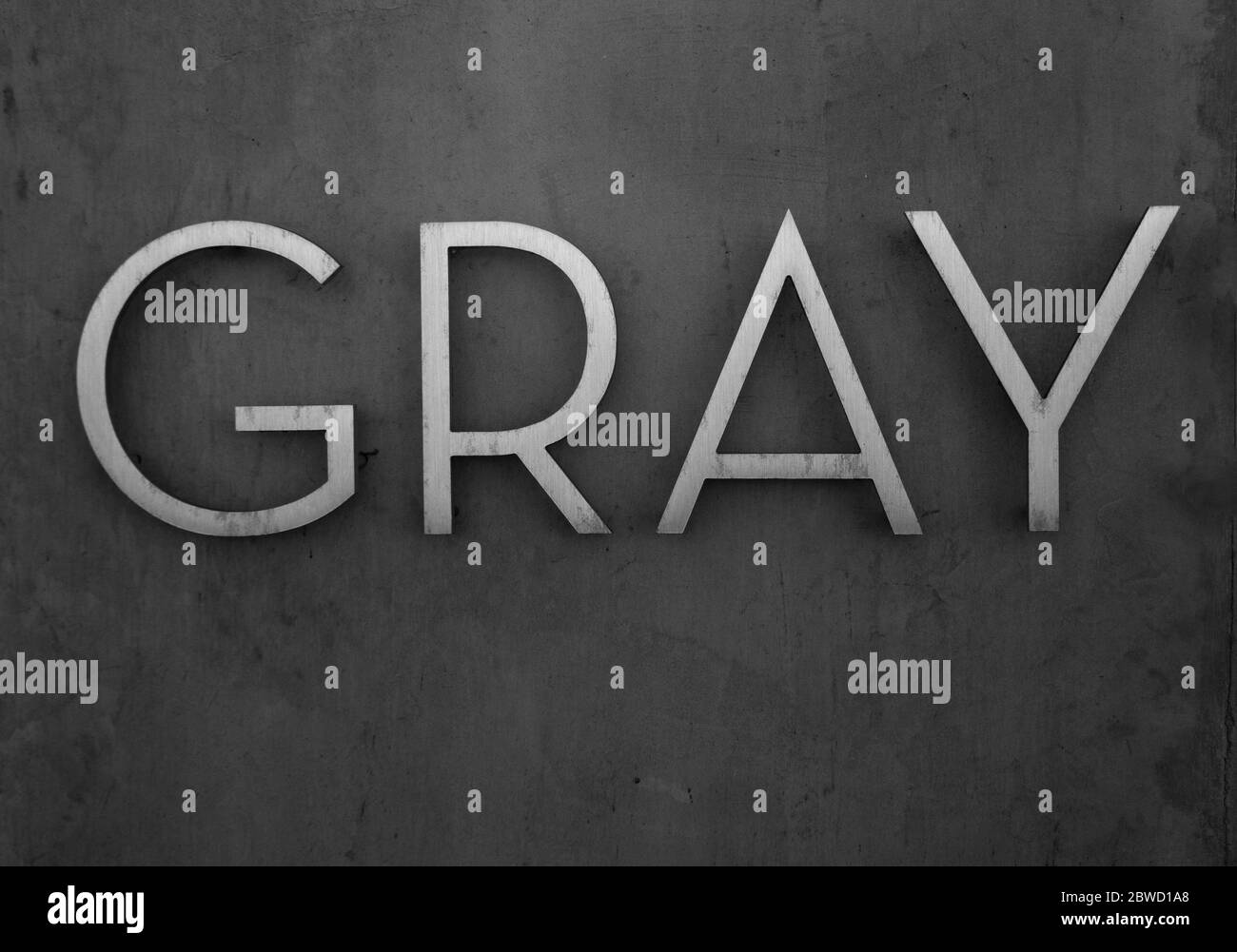 gray lettering on gray wall background in Santa Barbara Stock Photo - Alamy