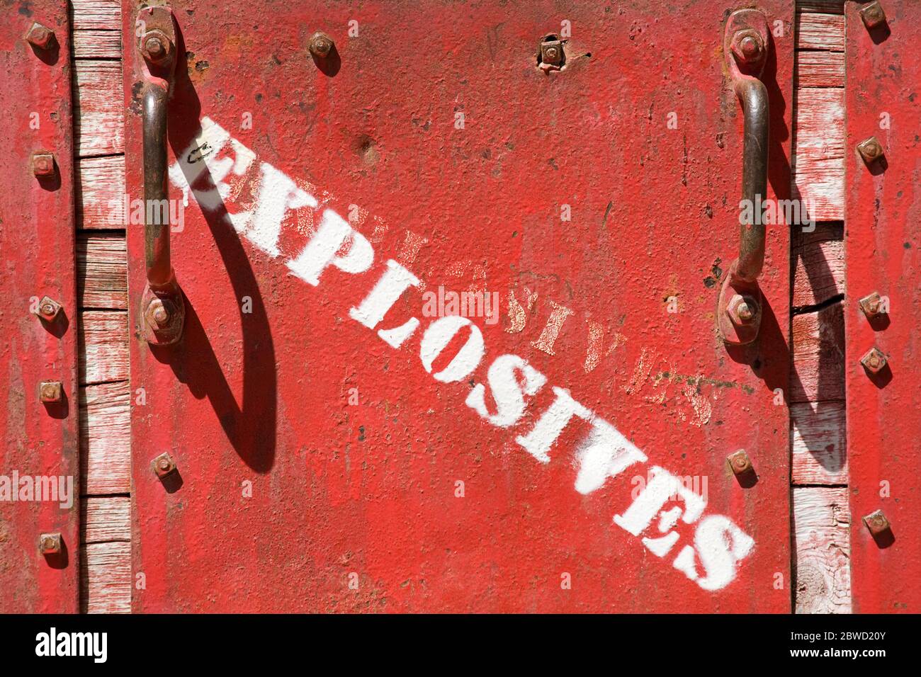 Explosives rail car, Bisbee Mining & Historical Museum, Bisbee Mining ...