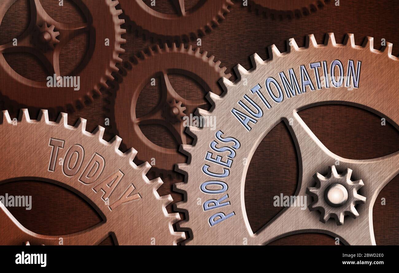 Text Sign Showing Process Automation Business Photo Text The Use Of Technology To Automate