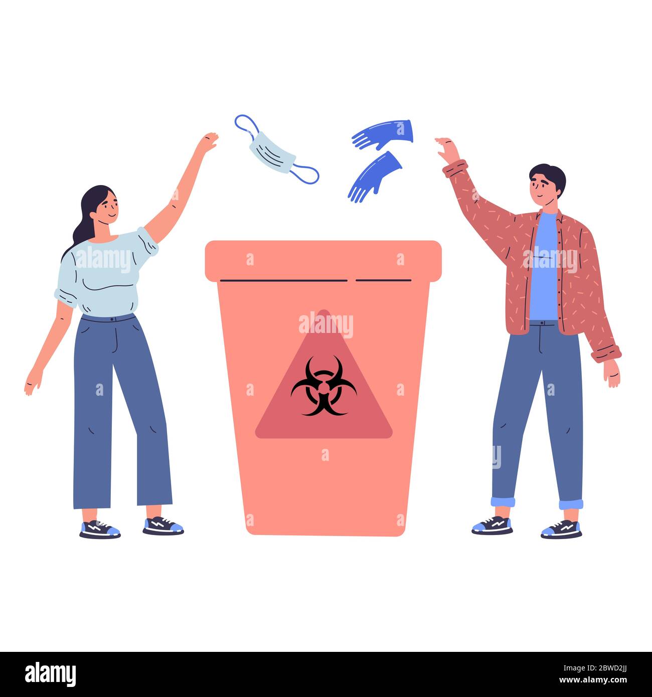 Medical waste vector illustration Stock Vector Image & Art - Alamy