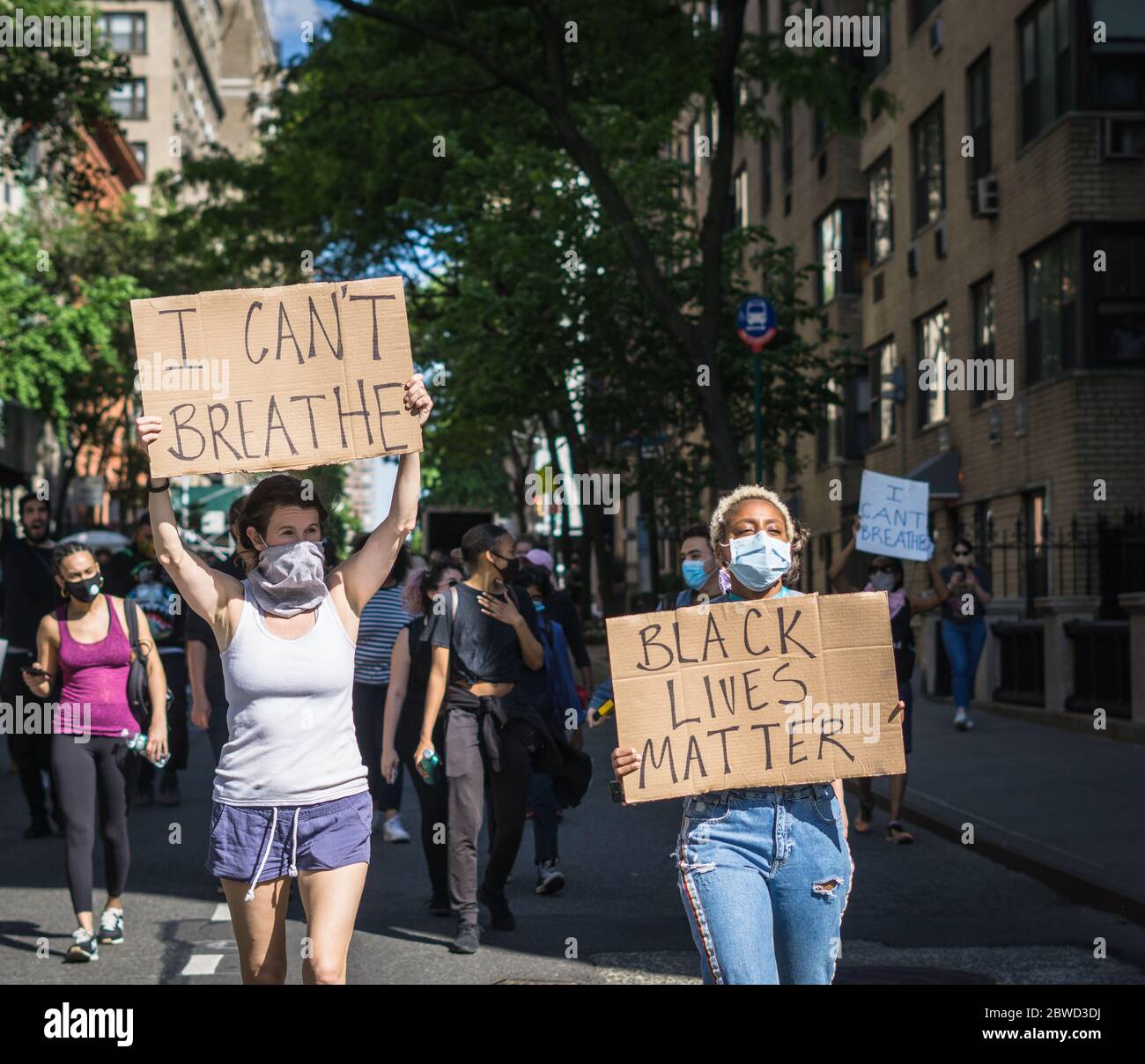Thousand of protesters took to the street demanding justice for George ...