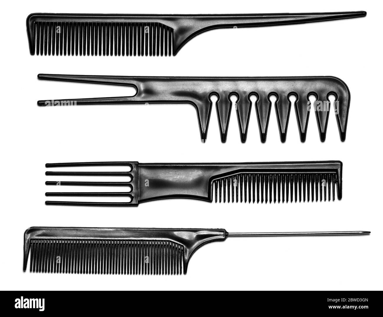Black hair combs hi-res stock photography and images - Alamy