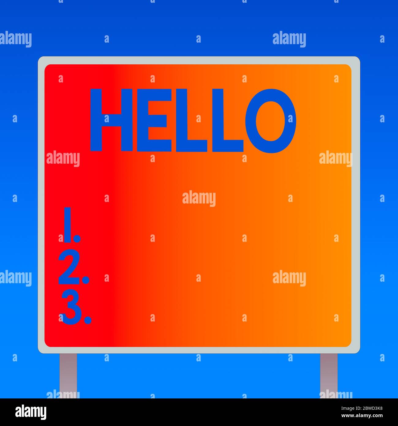 Square billboard hi hi-res stock photography and images - Alamy