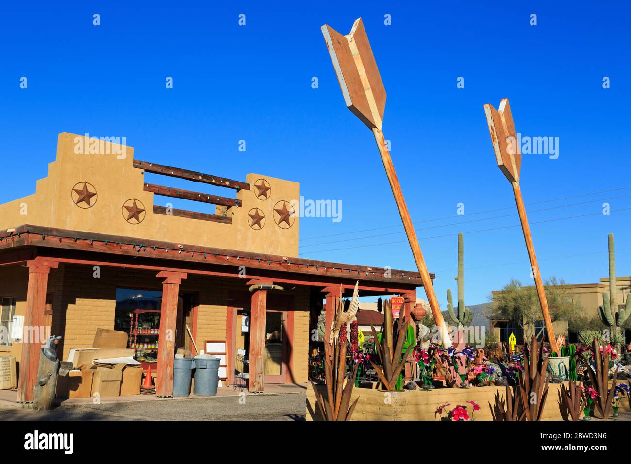 Tumbleweed Hotel,Cave Creek,Arizona,USA Stock Photo - Alamy