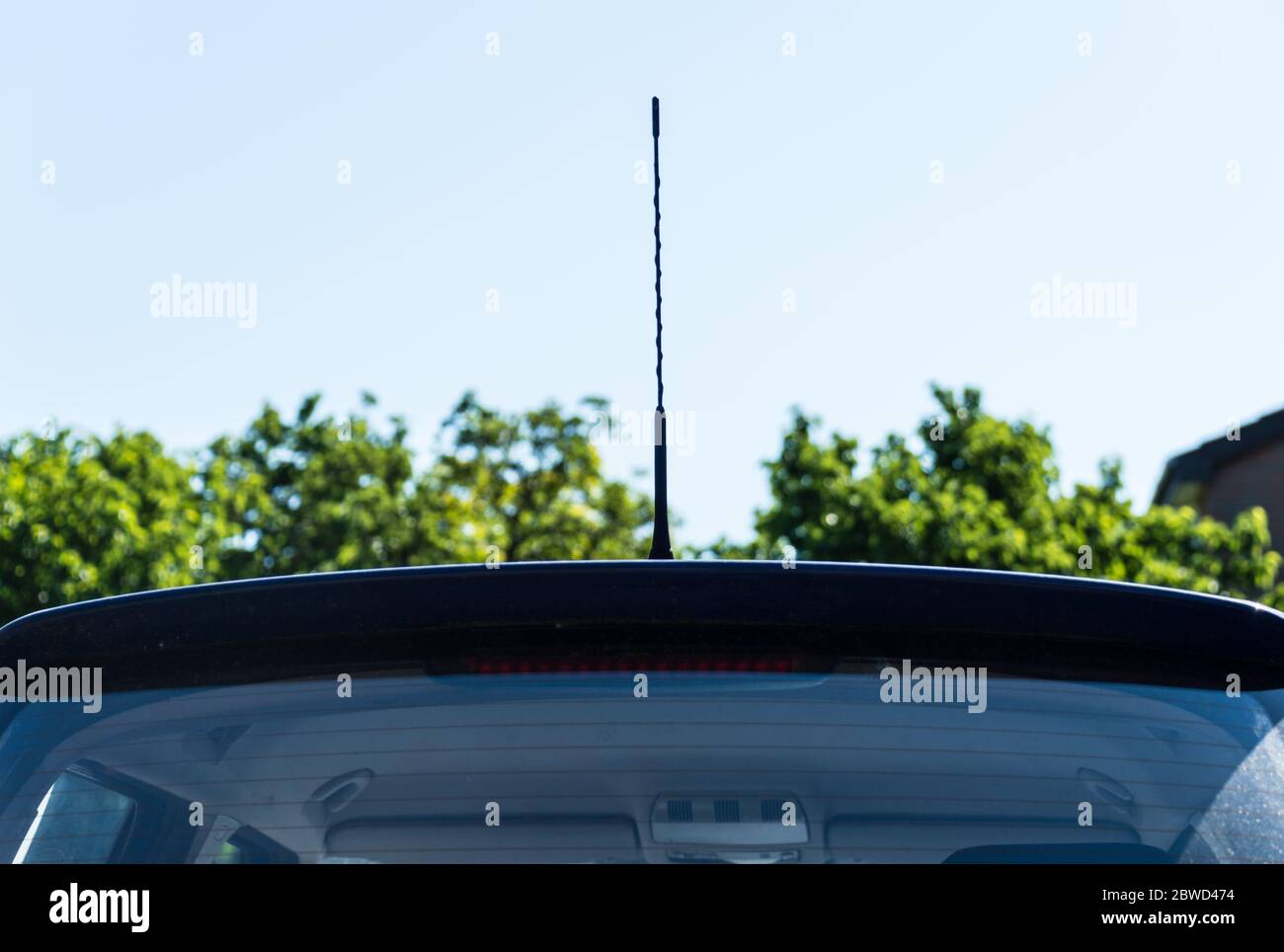 Car top view hi-res stock photography and images - Alamy