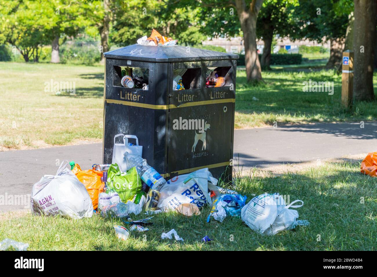 Overflowing Bin High Resolution Stock Photography and Images - Alamy