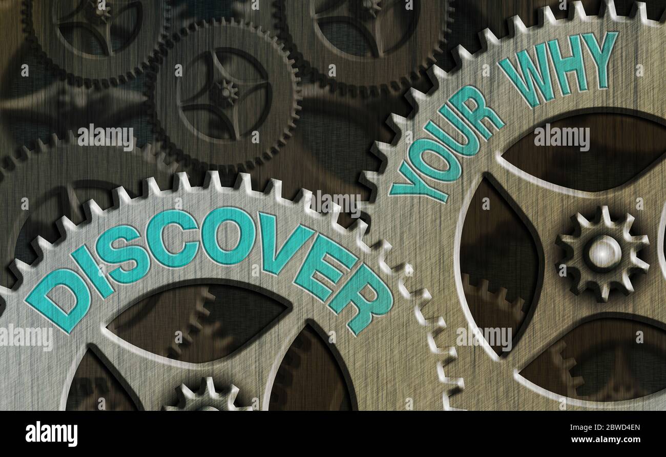 Handwriting text Discover Your Why. Conceptual photo knowing the reason ...