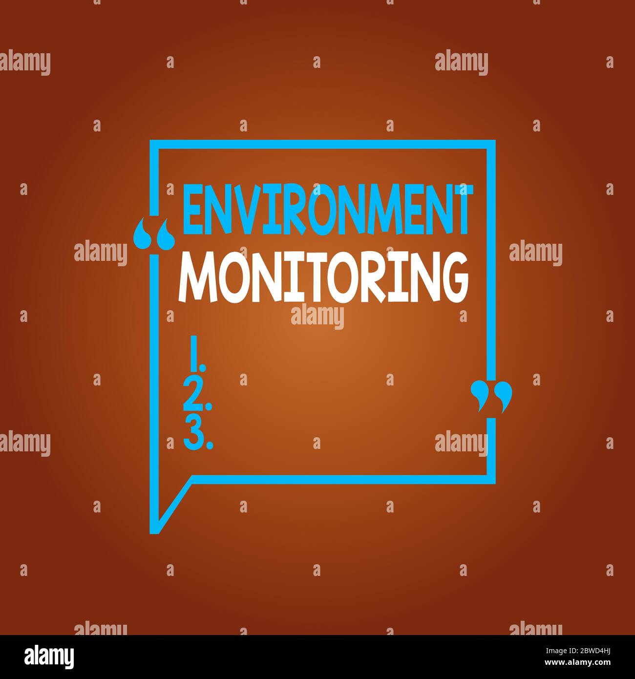 Conceptual hand writing showing Environment Monitoring. Concept meaning ...