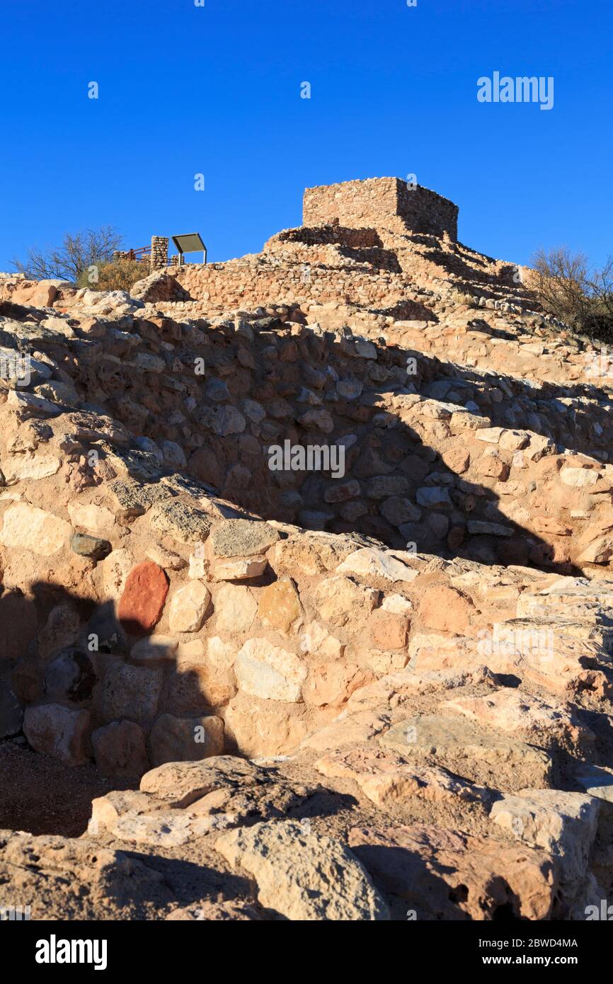 Tuzigoot National Monument,Clarkdale,Arizona,USA Stock Photo - Alamy