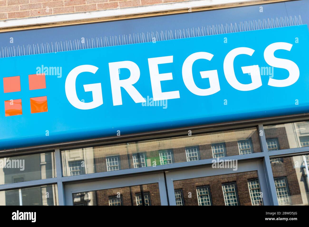 Greggs logo hi-res stock photography and images - Alamy