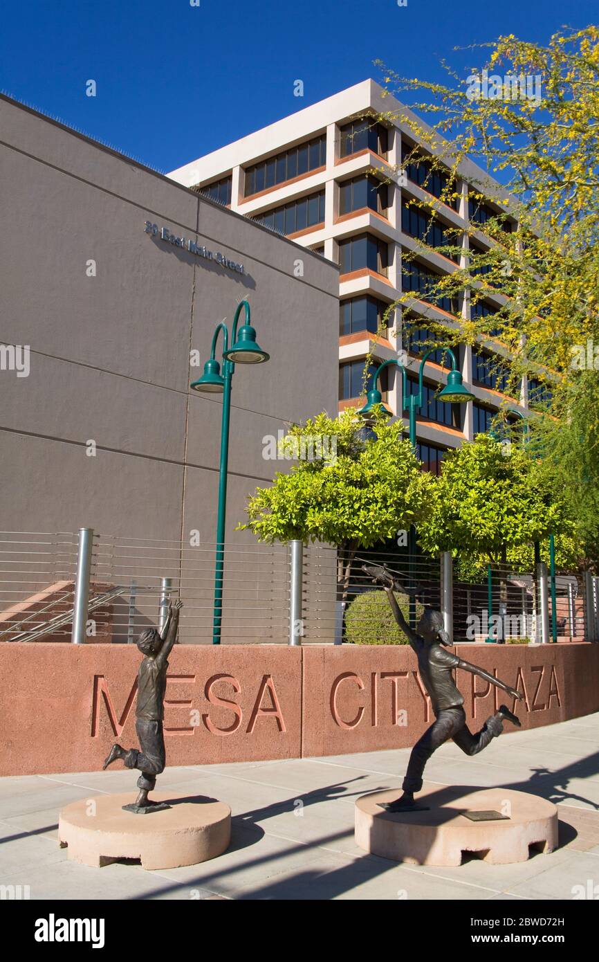 'Forever New Frontiers' by James N. Reeb, Mesa City Plaza, Mesa ...