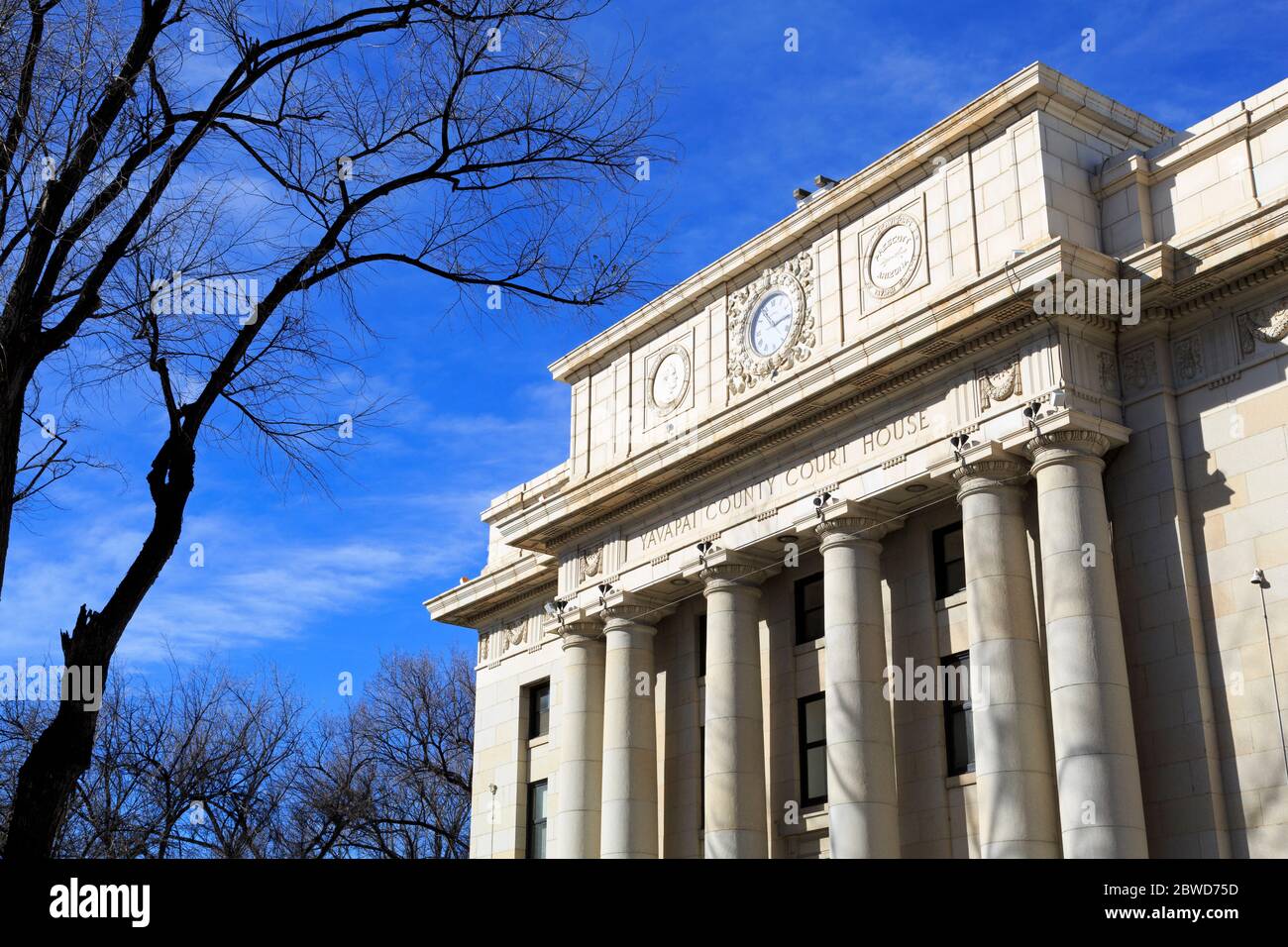 Yavapai County Courthouse,Prescott,Arizona,USA Stock Photo - Alamy