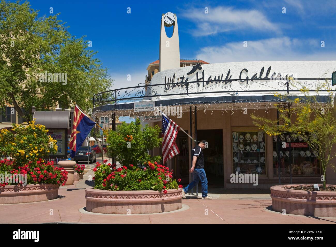 White Hawk Gallery, 5th Avenue Shopping District, Scottsdale, Phoenix ...
