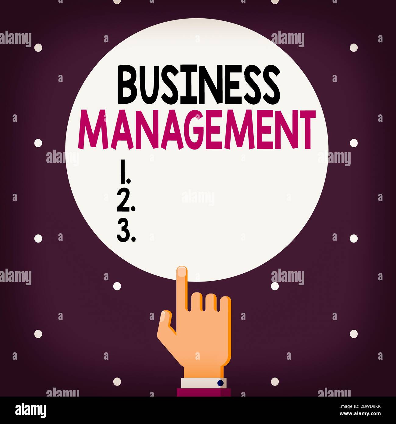 Word writing text Business Management. Business photo showcasing act of ...