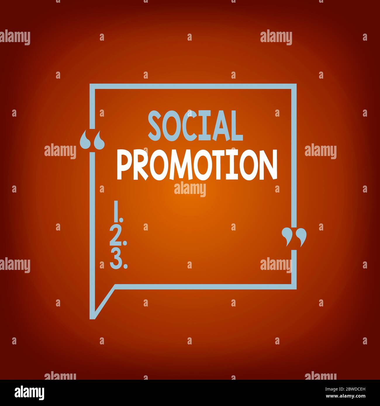 Conceptual hand writing showing Social Promotion. Concept meaning ...