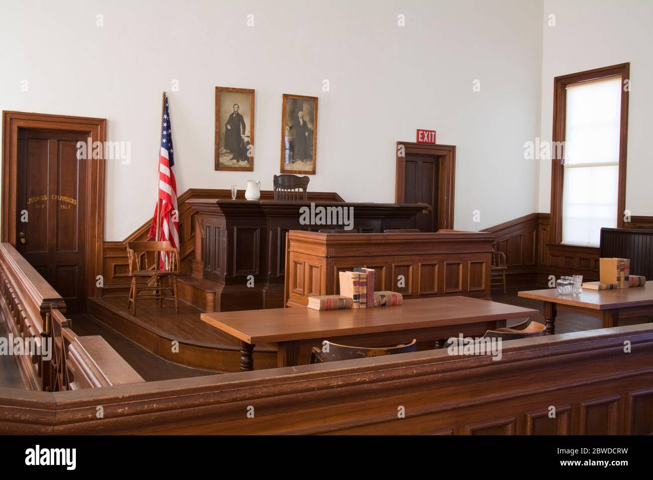 Historic Courtroom High Resolution Stock Photography and Images - Alamy