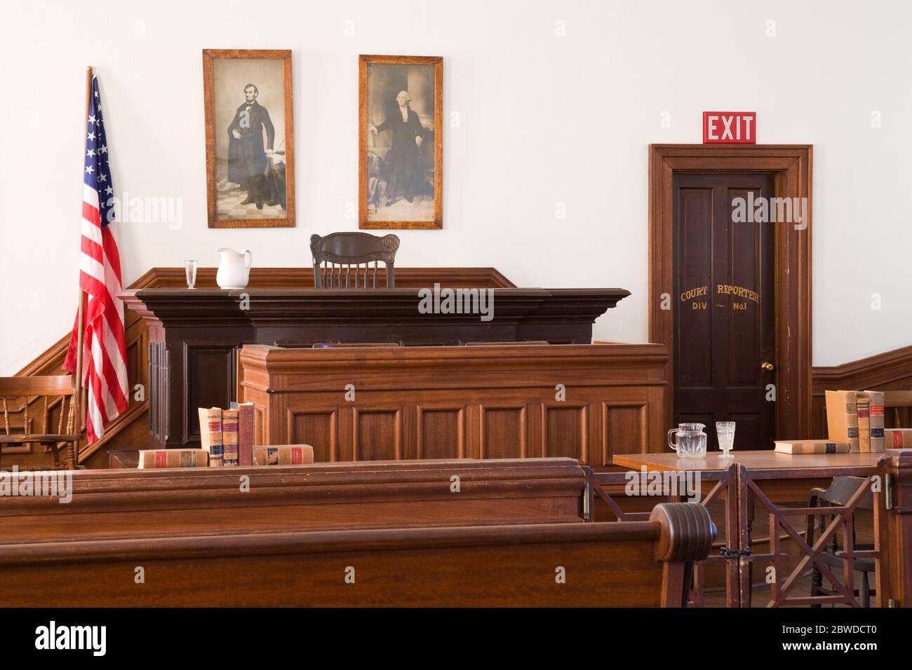Historic Courtroom High Resolution Stock Photography and Images - Alamy