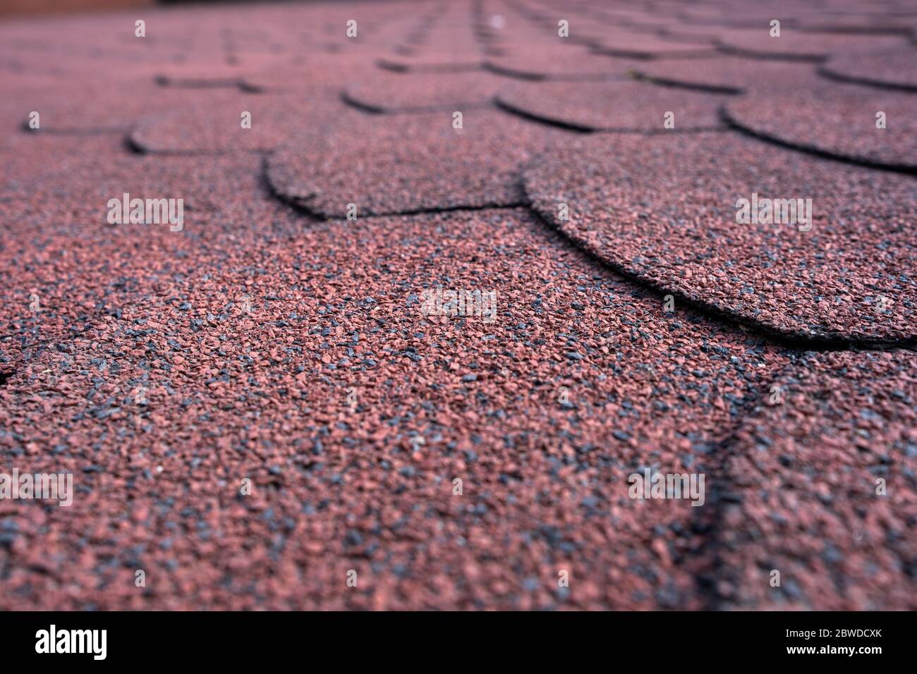 Red shingle roof background and texture Stock Photo - Alamy
