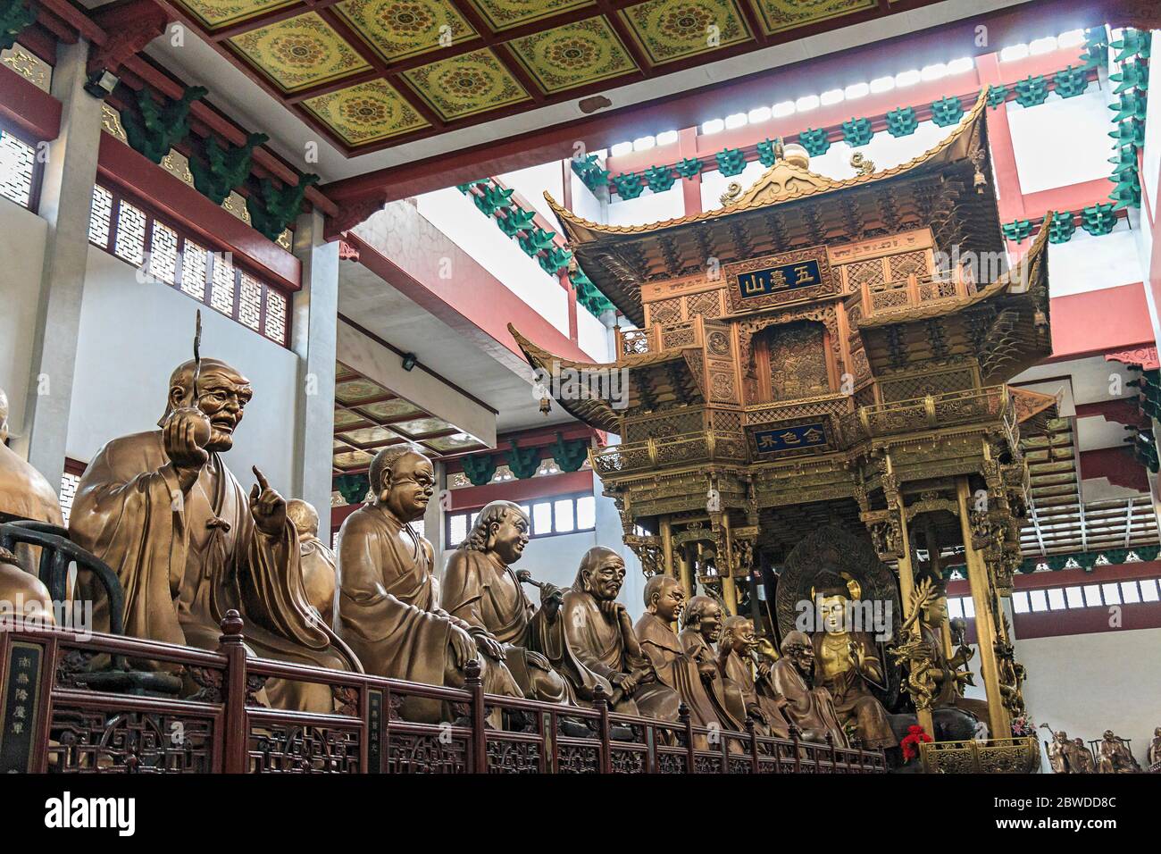 Hall Of Arhats High Resolution Stock Photography and Images - Alamy