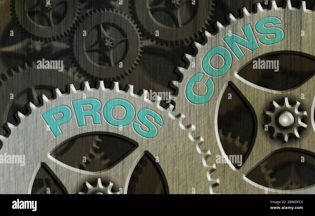 Handwriting text Pros Cons. Conceptual photo advantages and ...