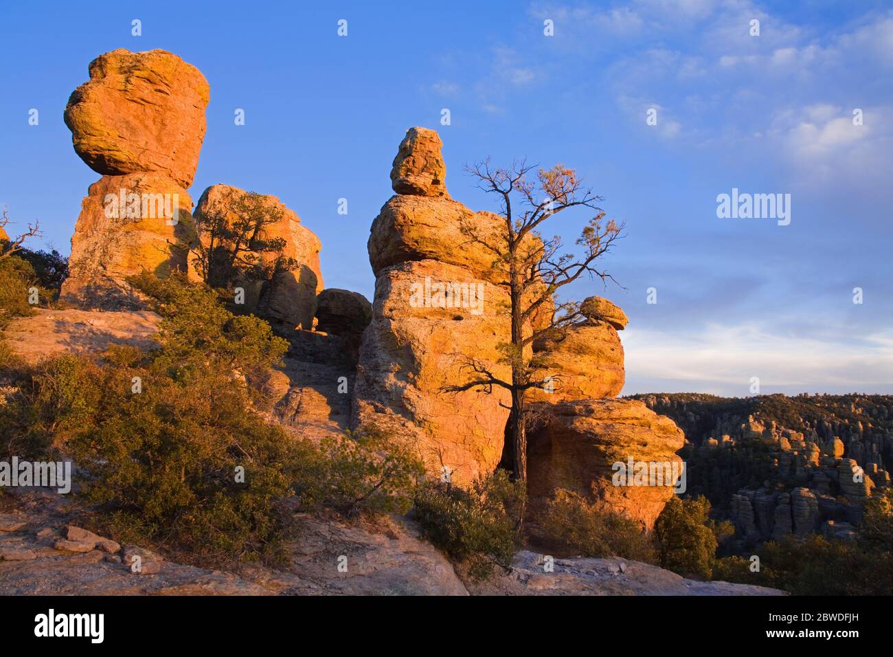 Rock Formations in Chiricahua National Monument, Willcox, Cochise ...