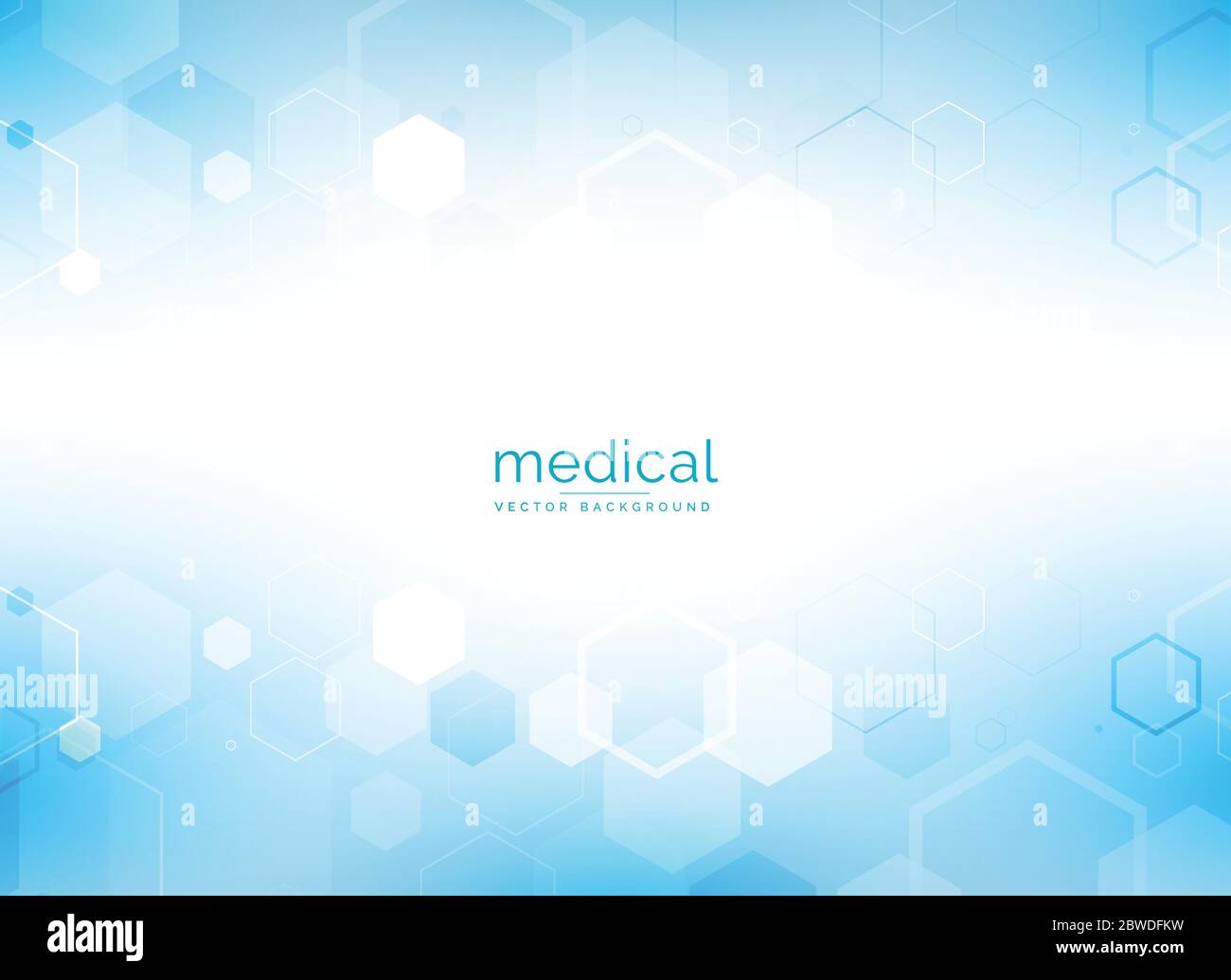 healthcare and medical background with hexagonal geometric shapes Stock ...