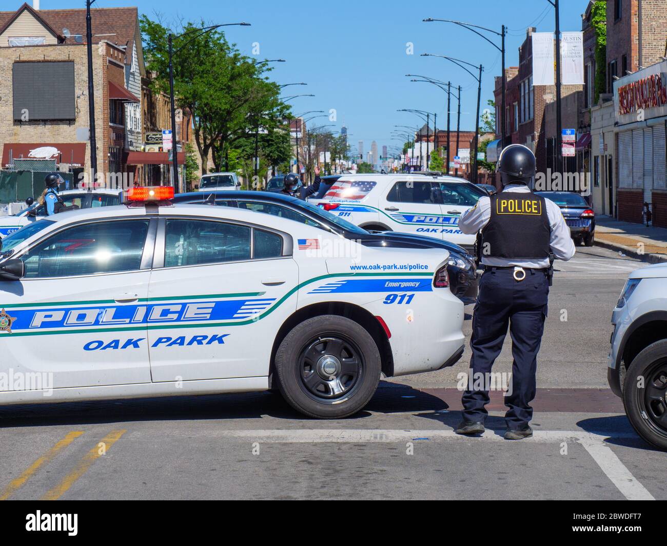 Oak park police department hi-res stock photography and images - Alamy