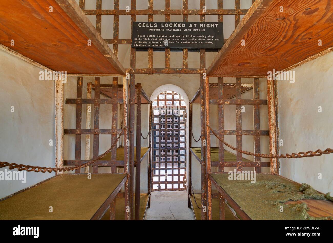 Yuma Territorial Prison Museum,Yuma,Arizona,USA Stock Photo - Alamy
