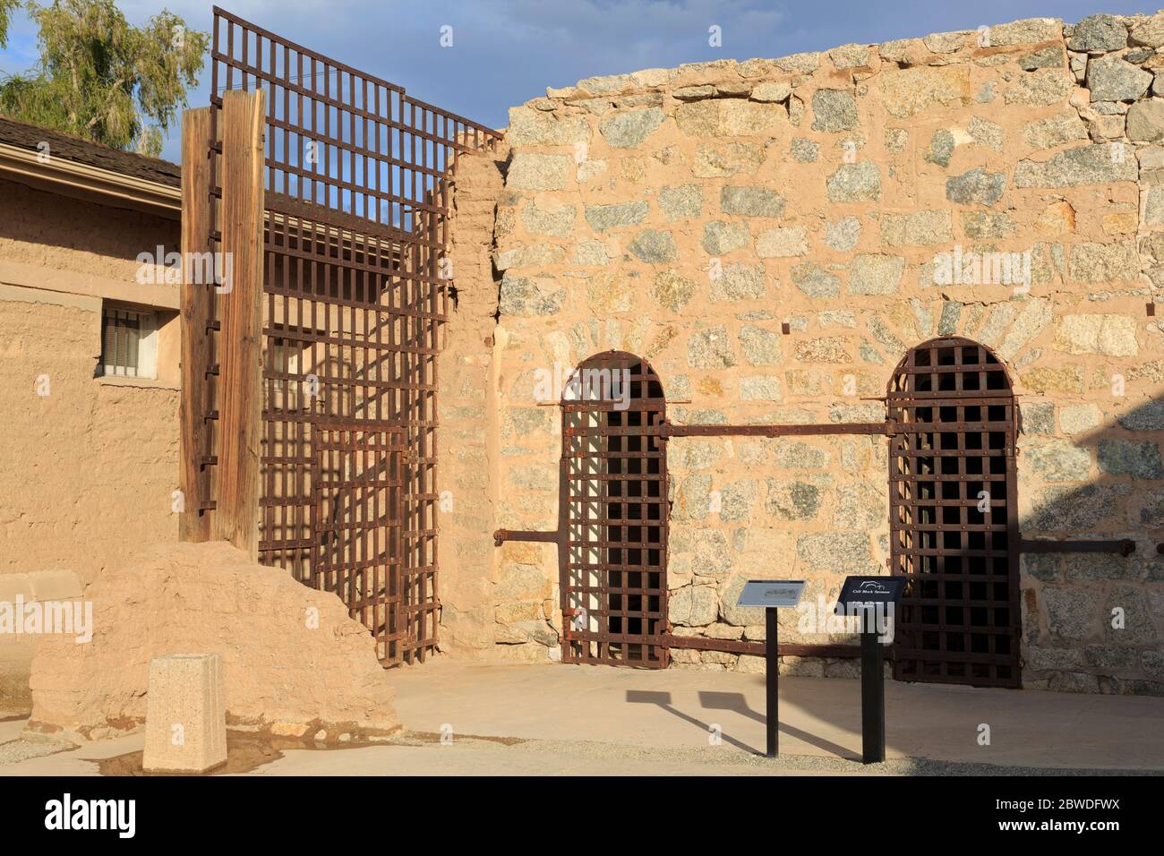 Yuma Territorial Prison Museum,Yuma,Arizona,USA Stock Photo - Alamy