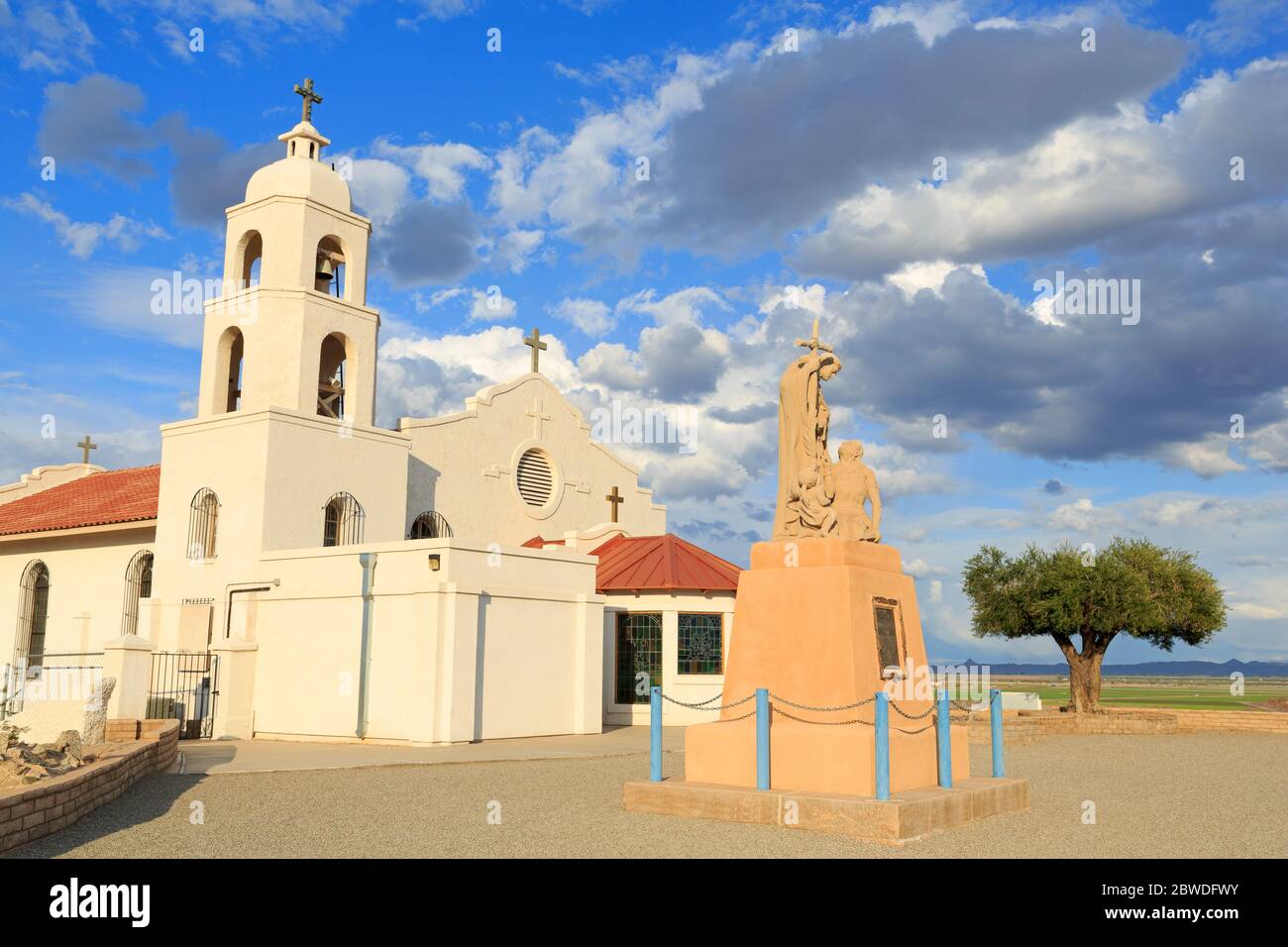 St. Thomas Church & Indian Mission,Yuma,Arizona,USA Stock Photo - Alamy