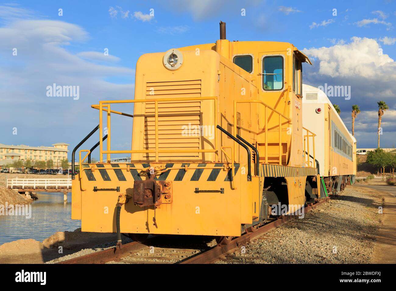 Locomotive in Riverside Park,Yuma,Arizona,USA Stock Photo - Alamy